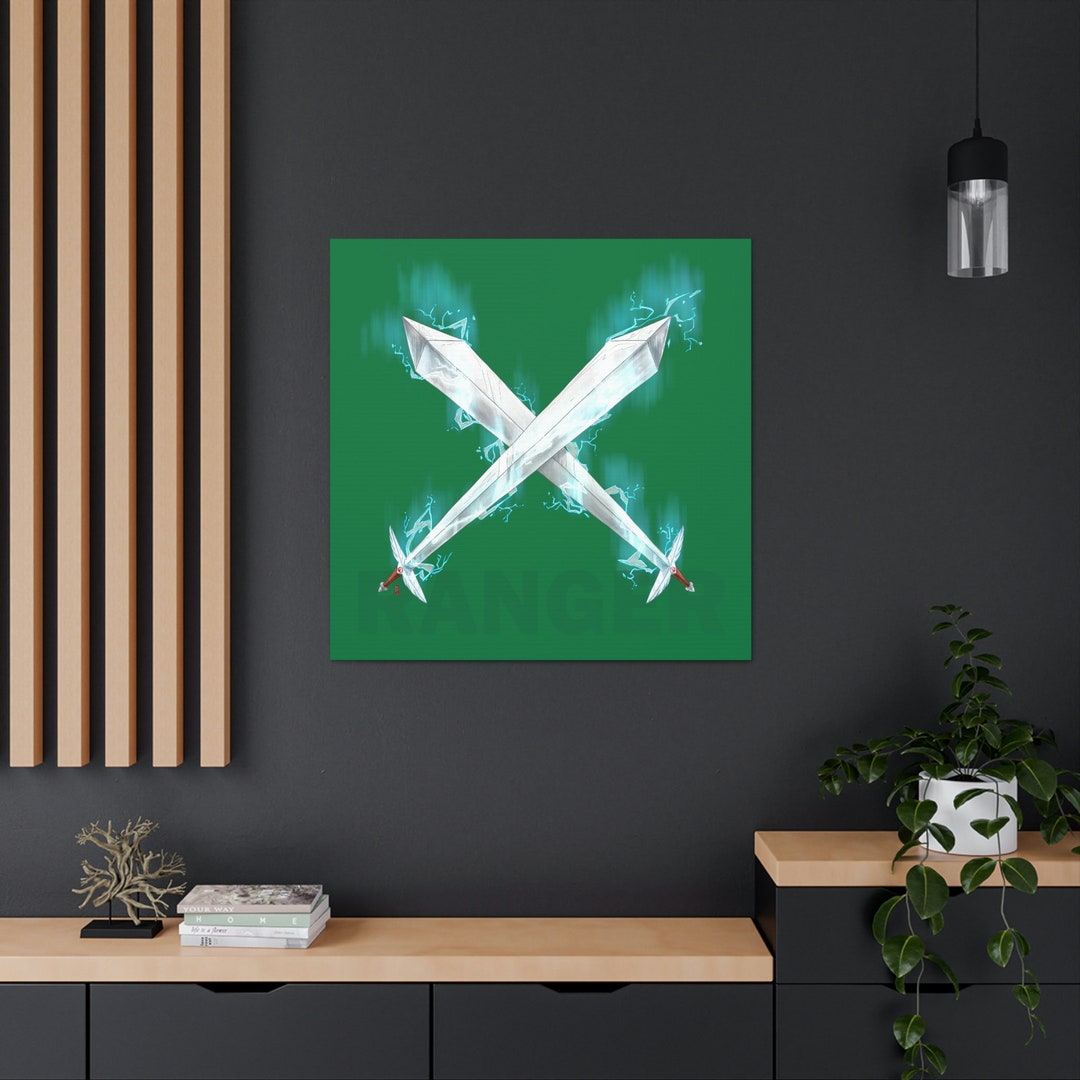 WEAPONQUEST Epic Ranger , Canvas Gallery Wraps Swiftwind, Earthcaller ...