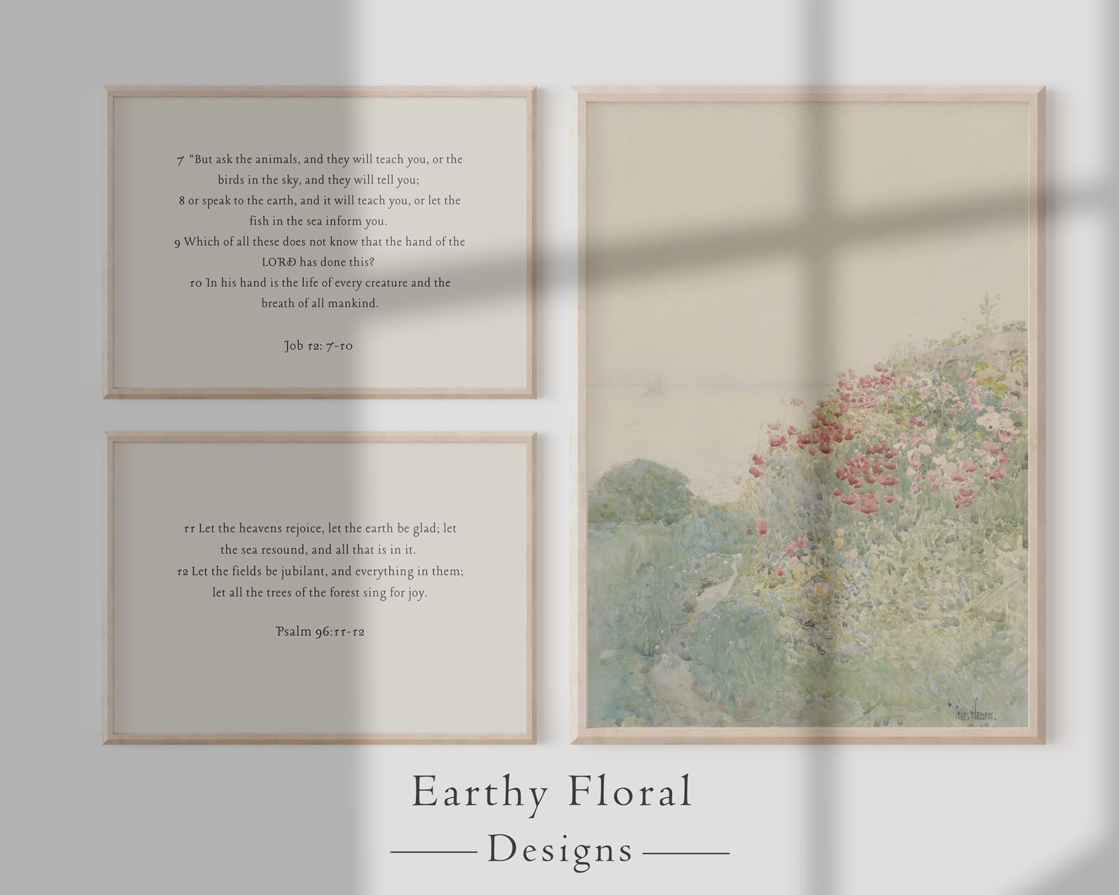 Minimal Christian Wall Art / Bedroom Wall Art / Sunday School Decor ...