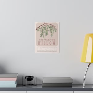 Willow Tree Poem Wall Art Christian Decor Minimalist - Etsy