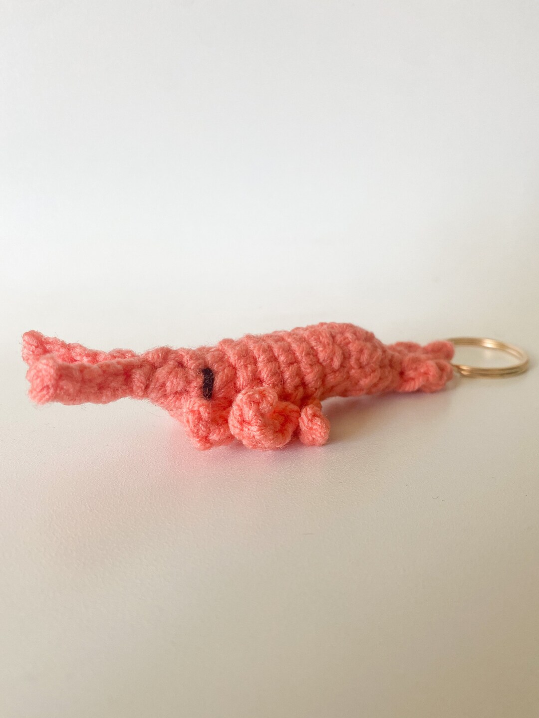 Emotional Support Shrimp Keychain - Etsy