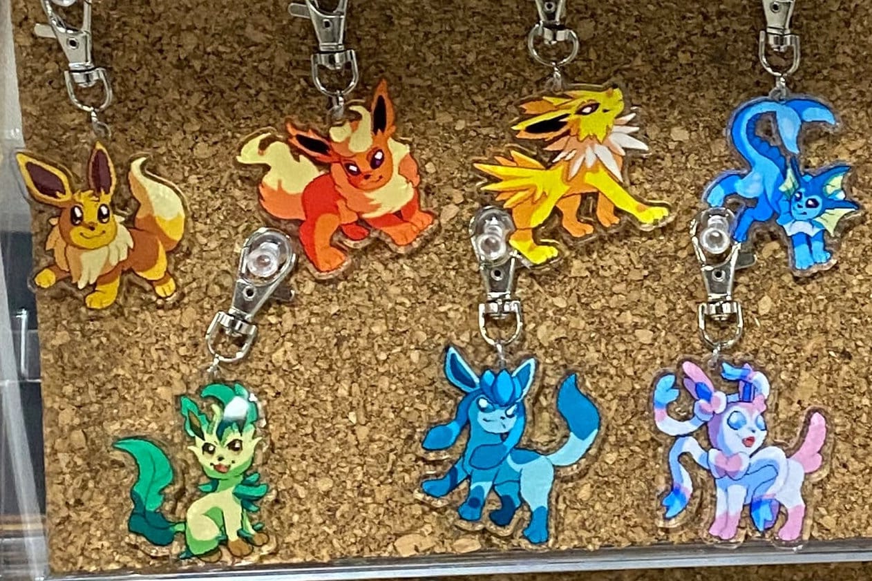Double Sided Eeveelution Charms - Etsy