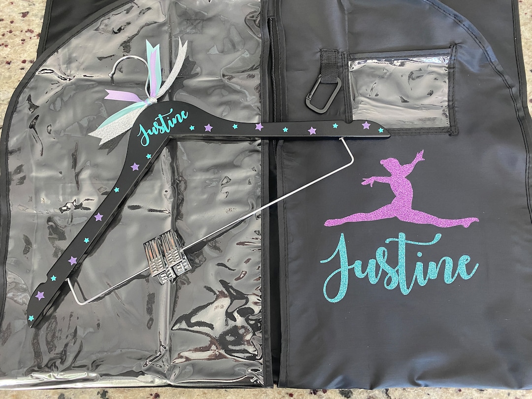 Personalized Dance Garment Bag With Hanger: Waterproof With Pockets ...