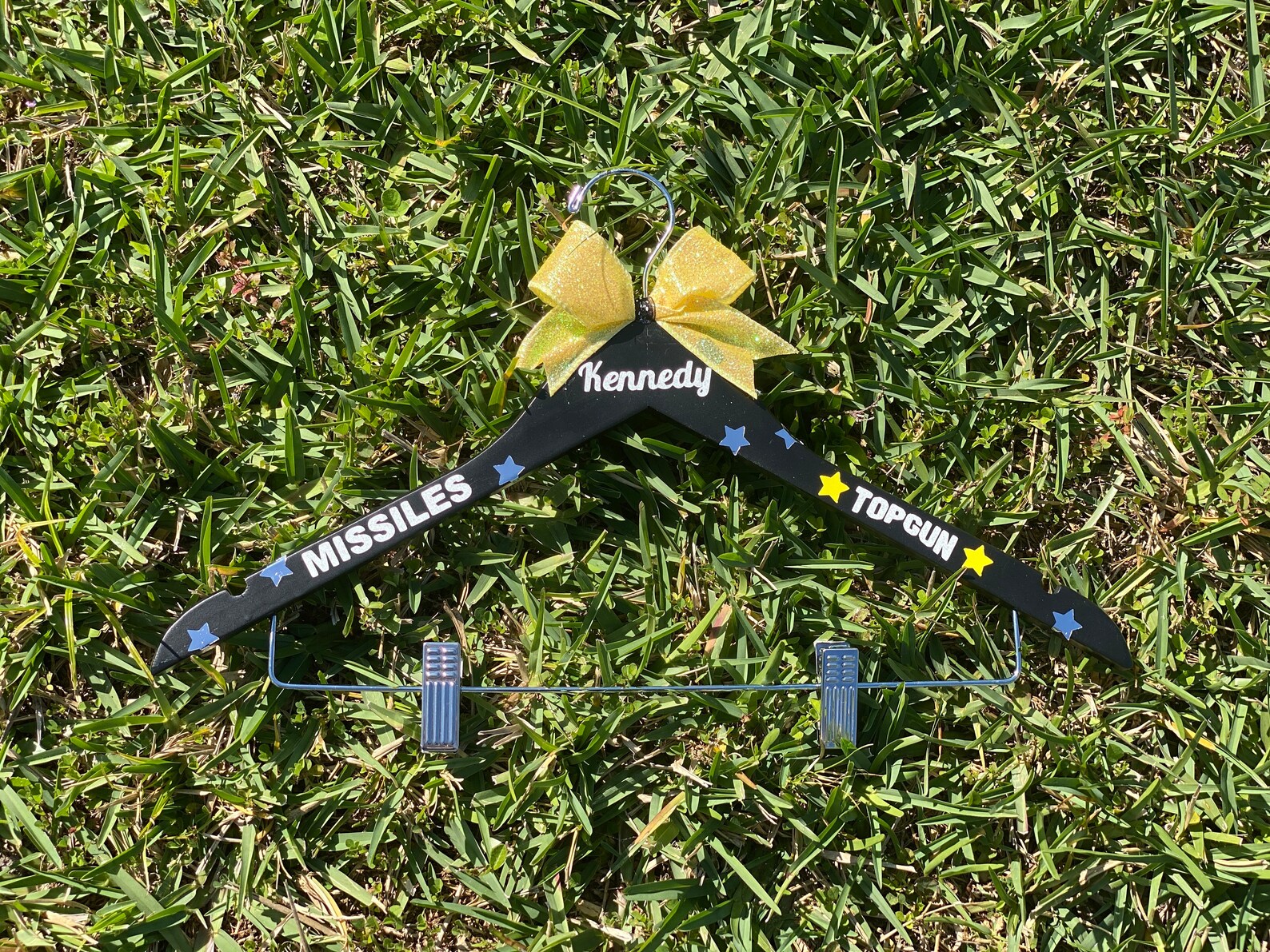 Personalized Cheer Uniform Hanger: Custom Solid Wood Gift With Team ...