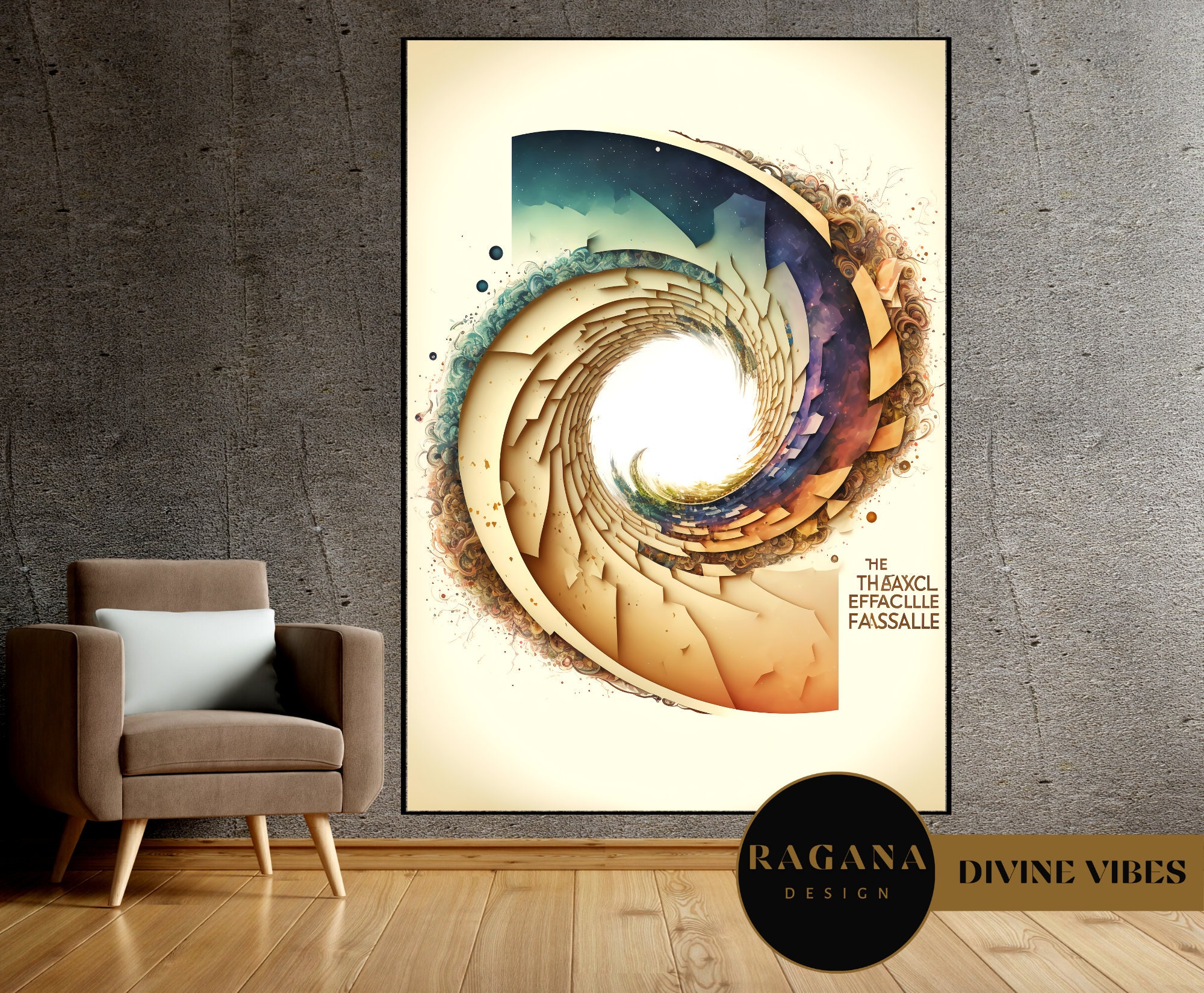 Fibonacci Spiral Design