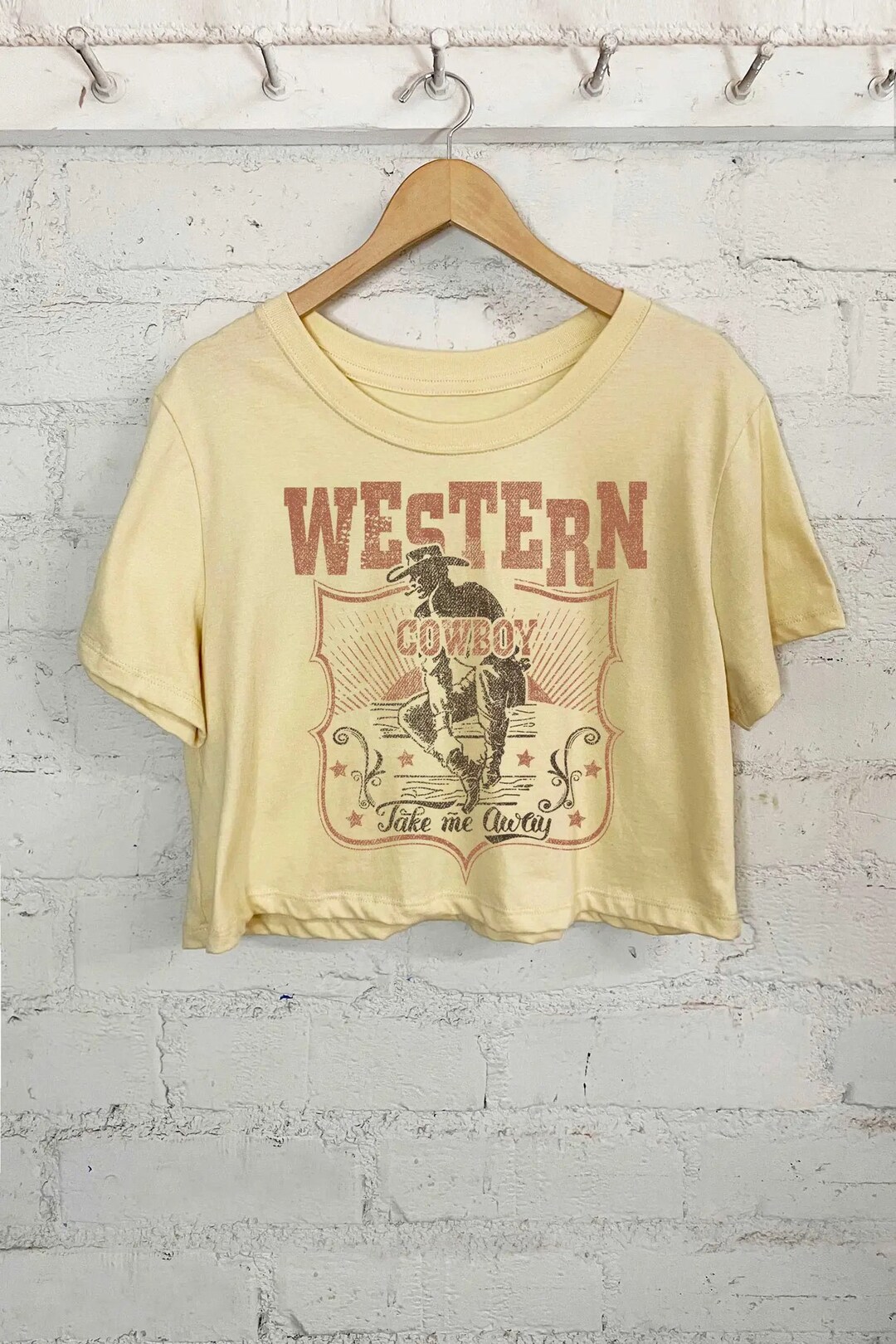 Cowgirl Chic: Western Crop Top for Trendy Western Style - Etsy