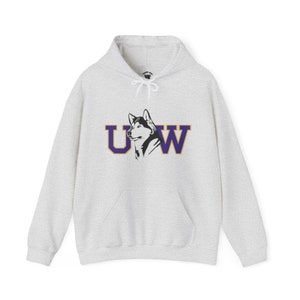 University of Washington Husky Football Unisex Heavy Blend™ Hooded ...