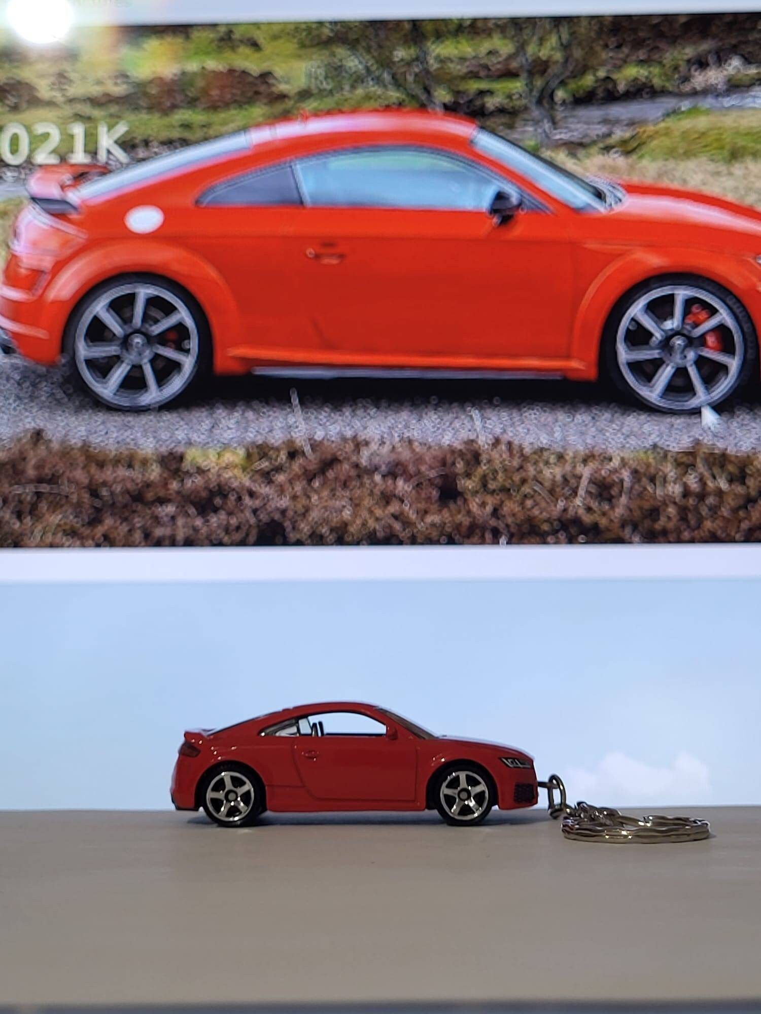 Matchbox Audi Tt Rs Coupe Keyring - Etsy
