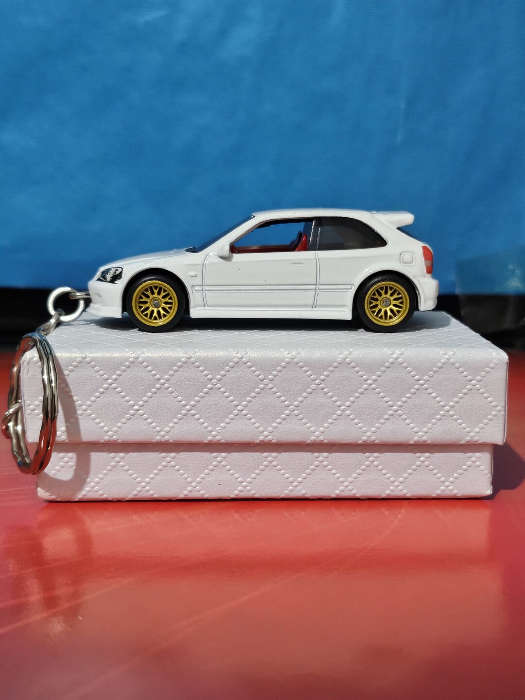 Honda Civic Type R Ek9 Gold Wheels Keyring - Etsy