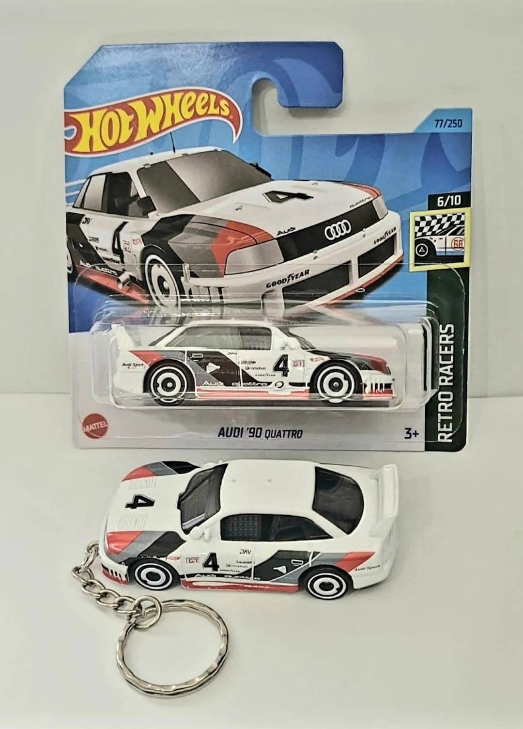 Audi 90 Quattro Hotwheels Keyring - Etsy