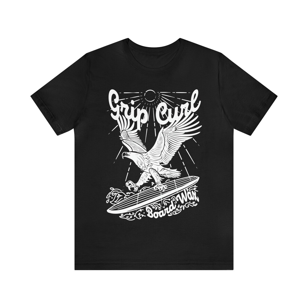Surf Eagle Premium T-shirt, Grip Curl Board Wax, Surfing Gift - Etsy