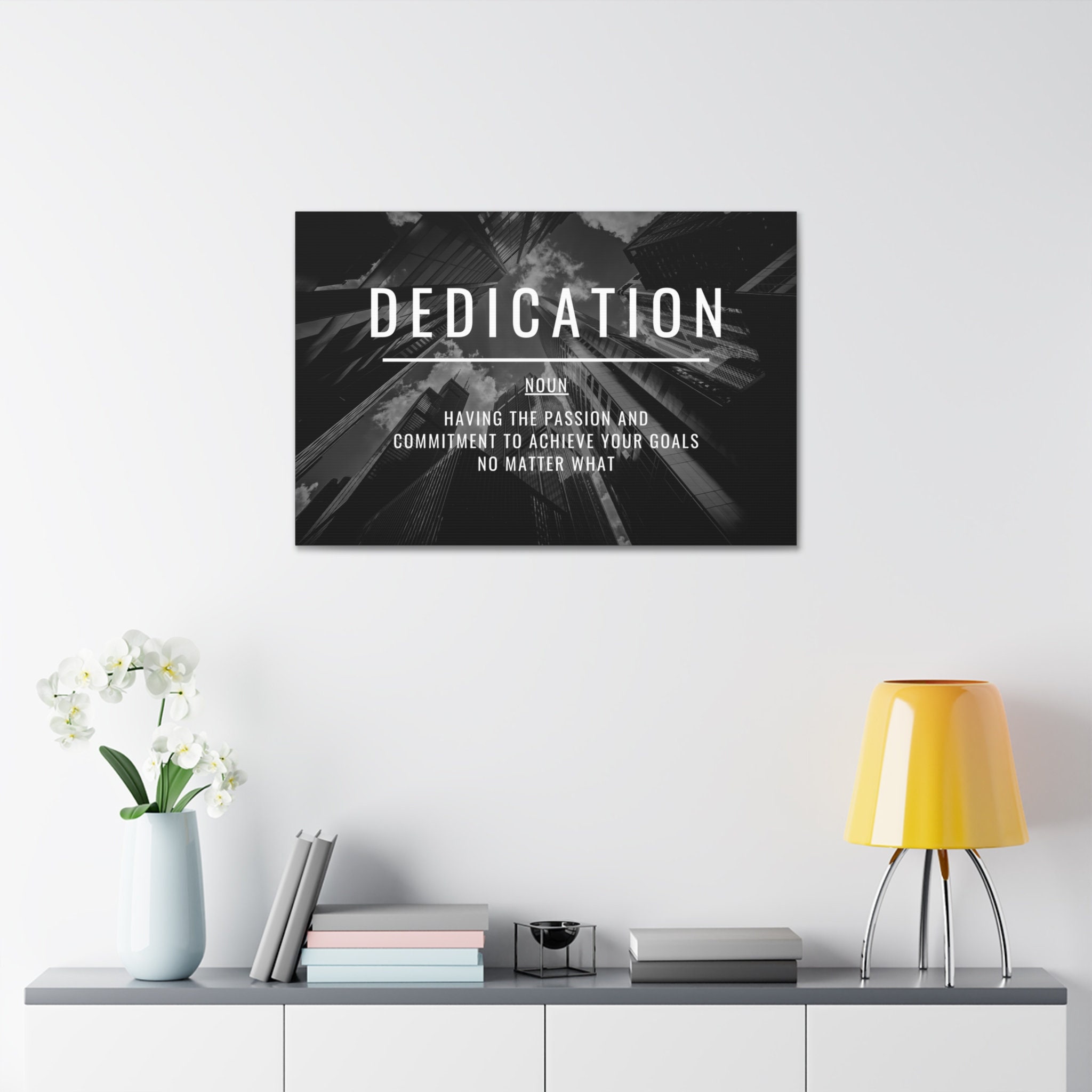 Canvas Wall Art Inspiration Quote Motivation Art Office Decor ...