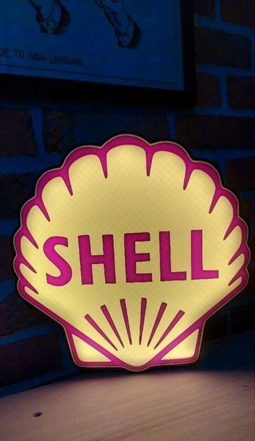 Vintage Shell Shell Lamp 3D Print - Etsy