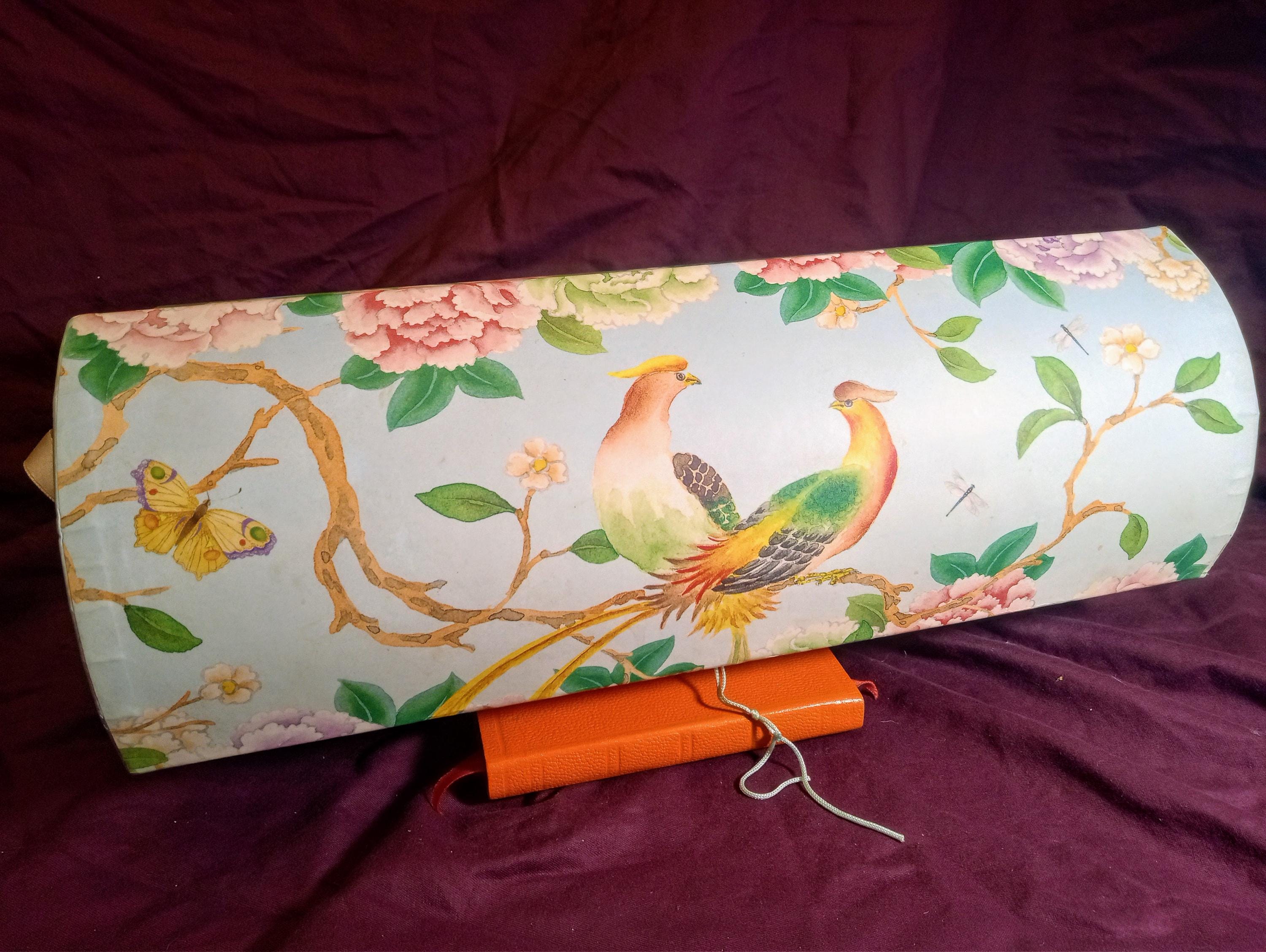 PUNCH STUDIO Trunk Box With 3 Nesting Boxes Floral Birds 82889N - Etsy