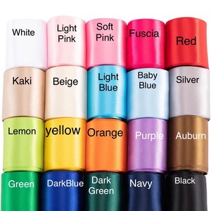 Ribbon Para Ramos Buchones / Satin Ribbon / Ribbon for Flowers. Ribbon ...