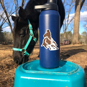 Customizable Galloping Horse Sticker Personal Decal Gift for Equestrian ...