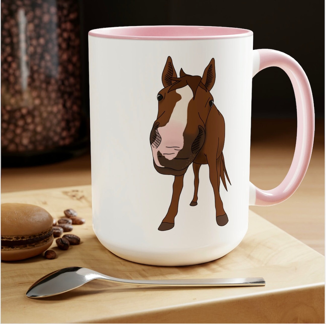 Customizable Horse Mug Personal Mug Gift for Equestrian Coffee Cup ...