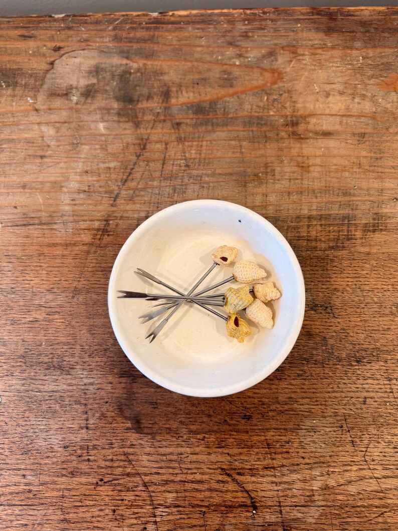 Vintage Shell Cocktail Sticks - Serveware - Etsy UK