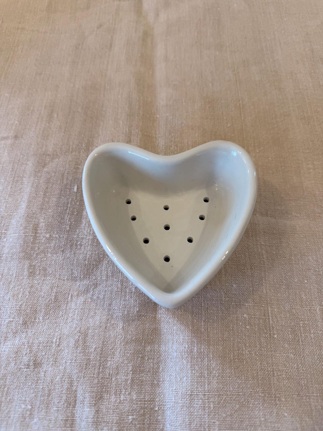 Vintage Apilco Cœur à La Crème Porcelaine Heart Dish From France - Etsy