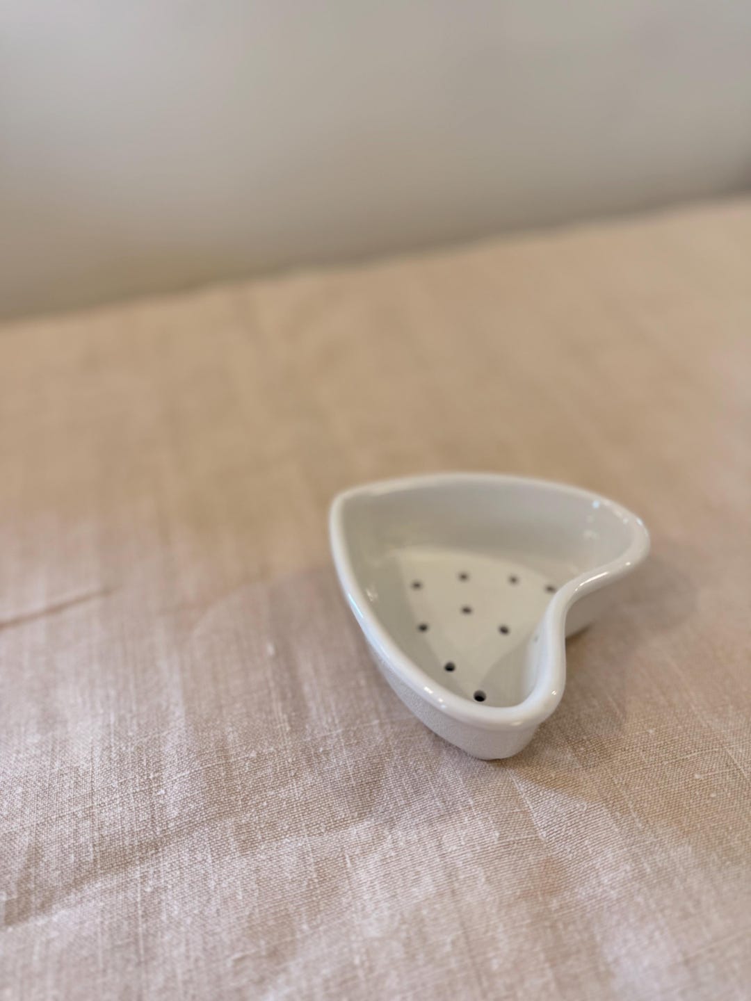 Vintage French Apilco Porcelaine Heart Dish - Etsy
