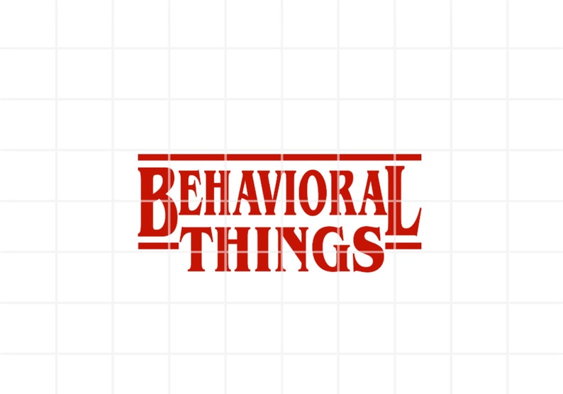Behavioral Things Svg Bcba Png Behavior Analyst Svg ABA - Etsy