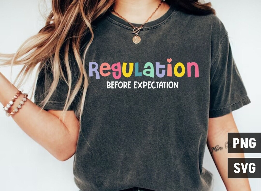 Regulation Before Expectation Svg, Autism Awareness Svg, Neurodiversity ...