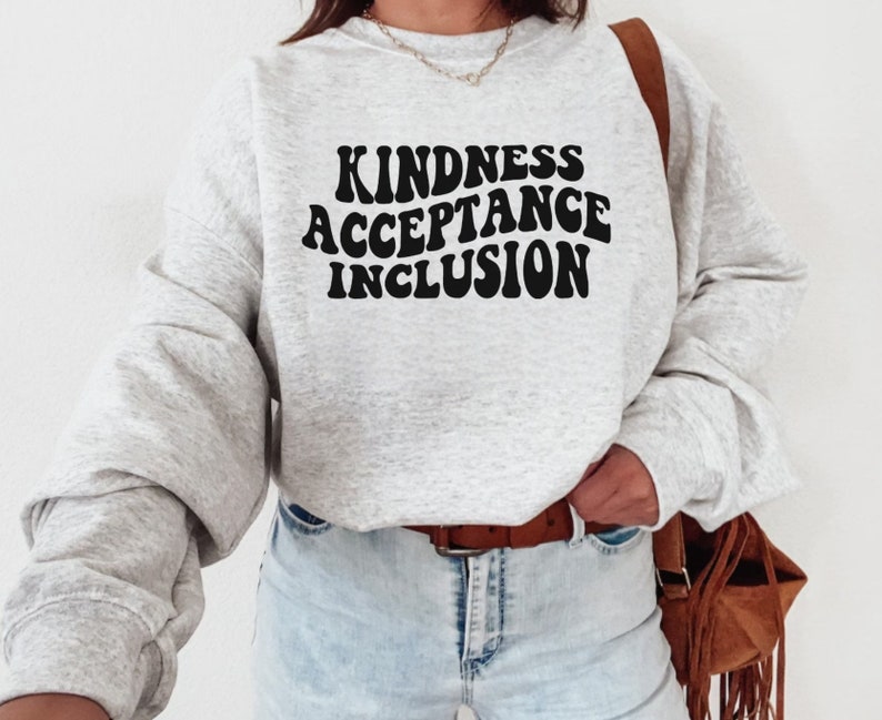 Kindness Acceptance Inclusion PNG SVG - Etsy