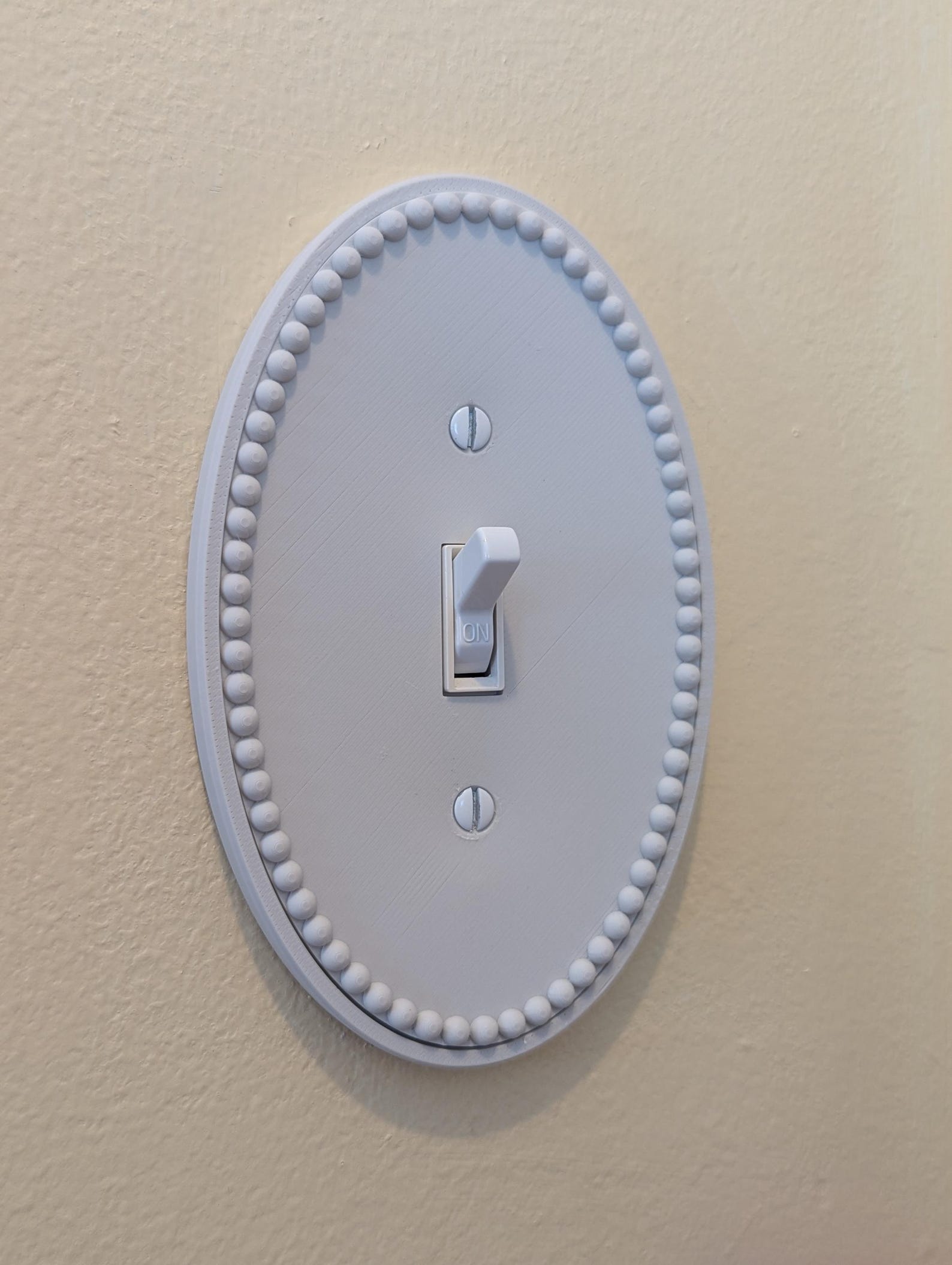 3D Printed Switch Cover - Oval - Etsy