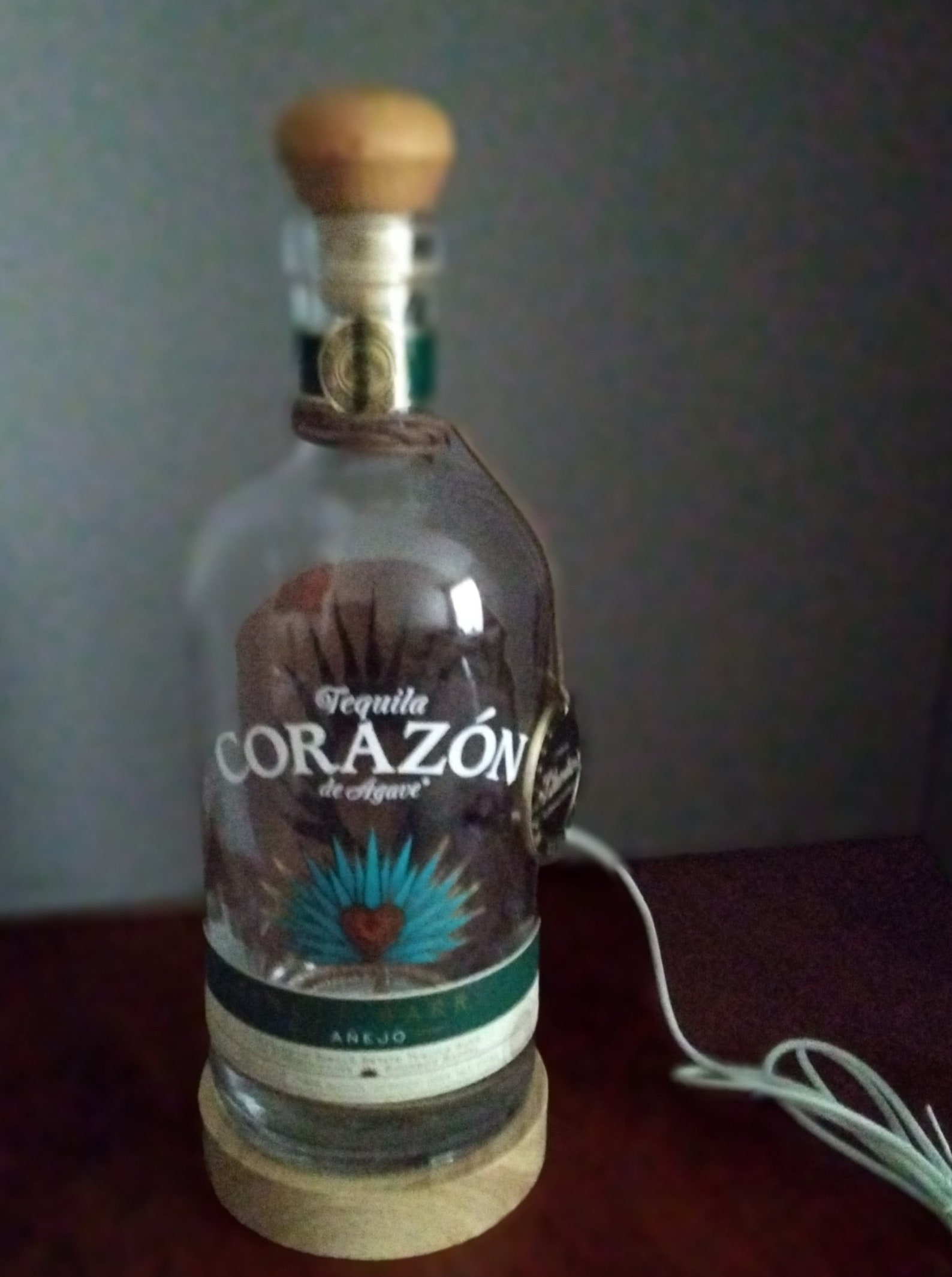 CORAZON Tequila Led Light Bottle , Only 1 Tequila CORAZON Botella Led ...