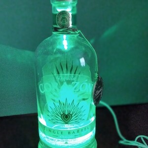 CORAZON Tequila Led Light Bottle , Only 1 Tequila CORAZON Botella Led ...