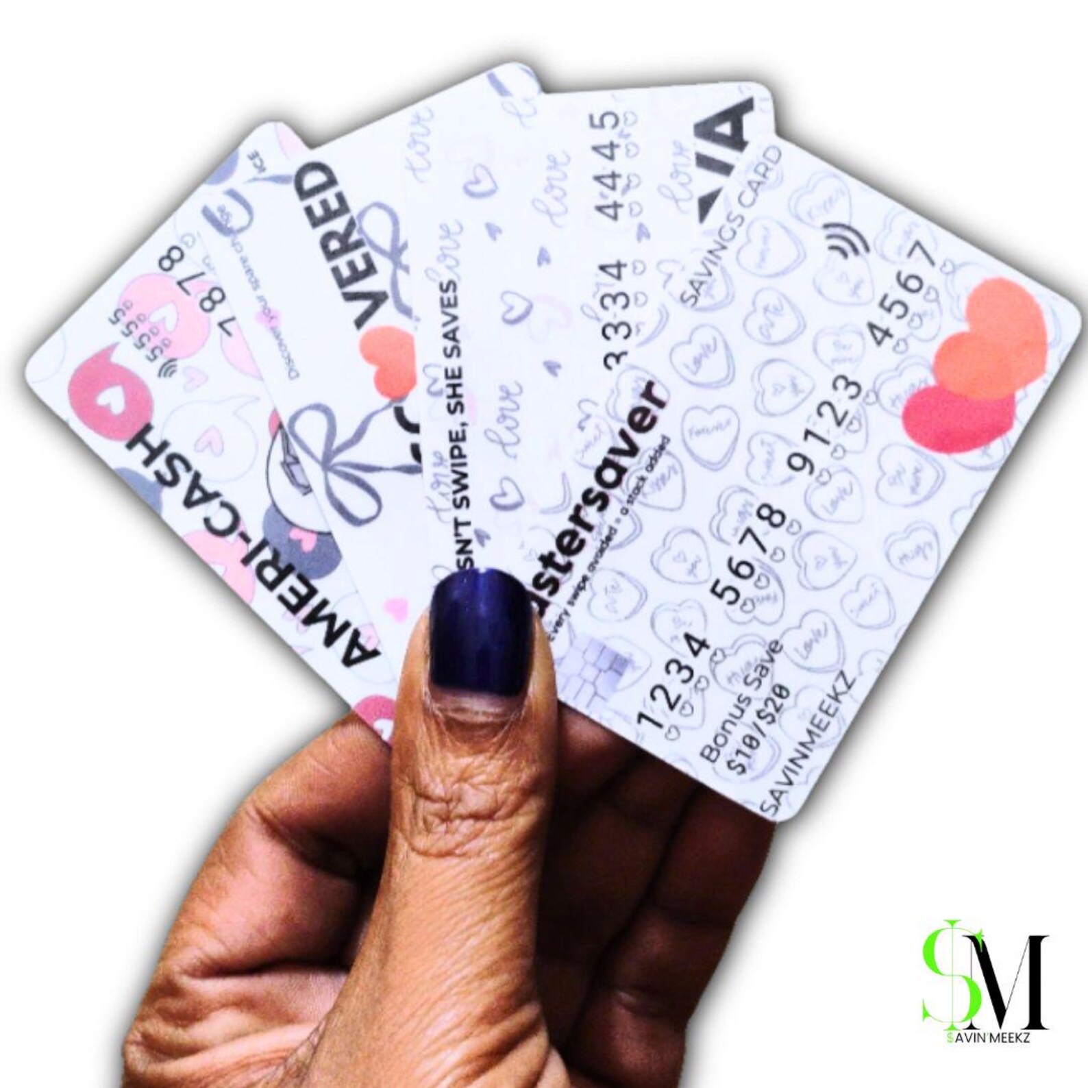 Swipe-less Cards - Reusable Savings Cards for A6 & A7 Binders ...