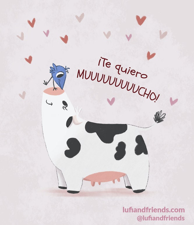 Punny Spanish Language Valentine's Day Cards | Printable Valentine's ...