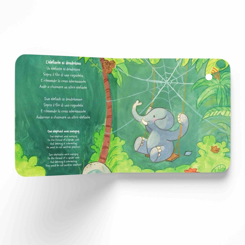 My First Italian Book That Sings Animal Songs - Etsy