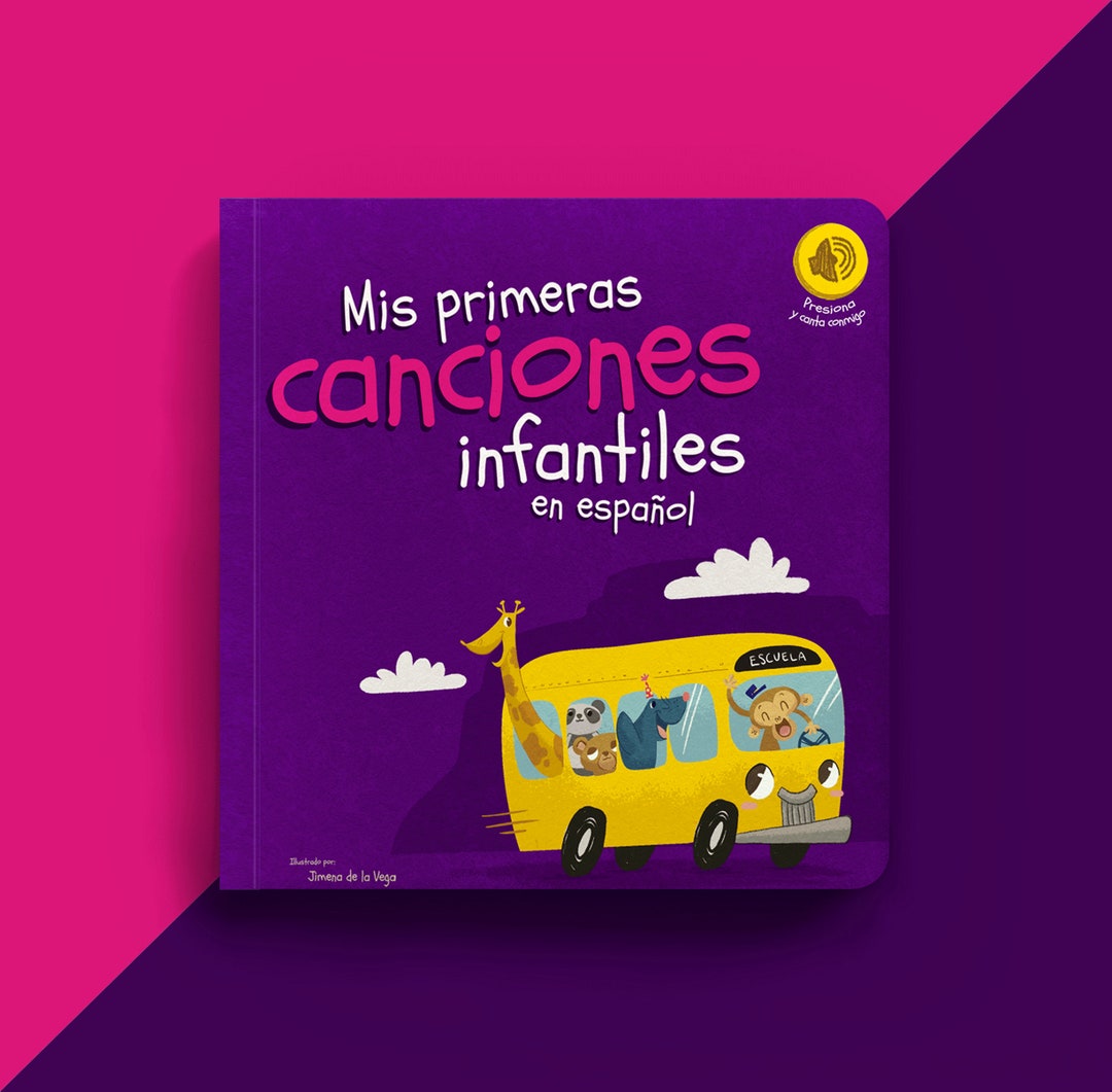 My First Spanish Book That Sings Children's Songs | Mis Primeras ...