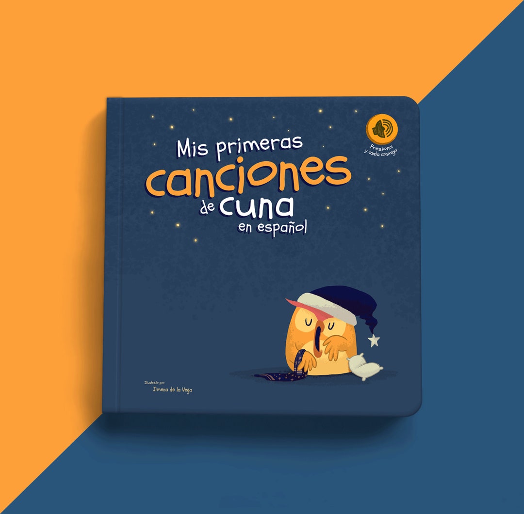 My First Spanish Book That Sings Lullabies | Musical Gift for Bilingual ...