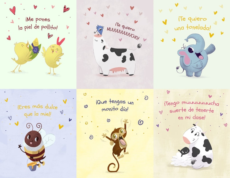 Punny Spanish Language Valentine's Day Cards | Printable Valentine's ...