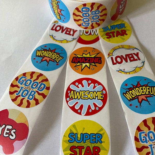 Well Done Stickers - Etsy UK