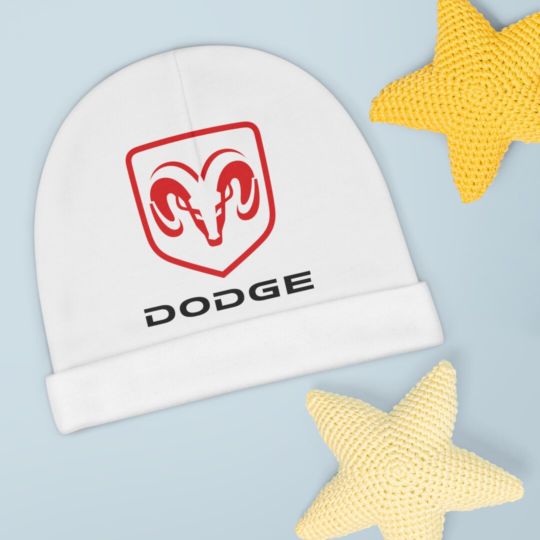 Dodge Logo Design Baby Beanie AOP Car Logo Design Baby - Etsy