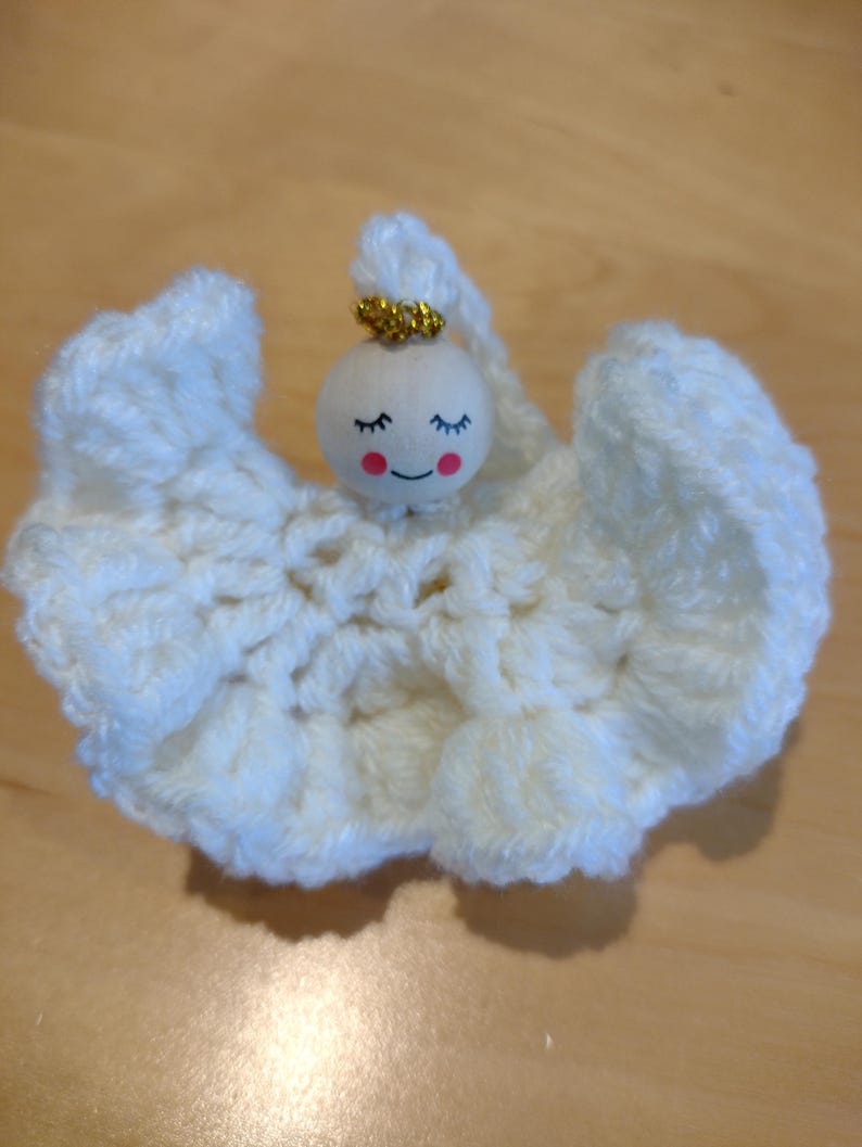 Crochet Christmas Angel Pattern, Easy Crochet Angel, Crochet Christmas ...