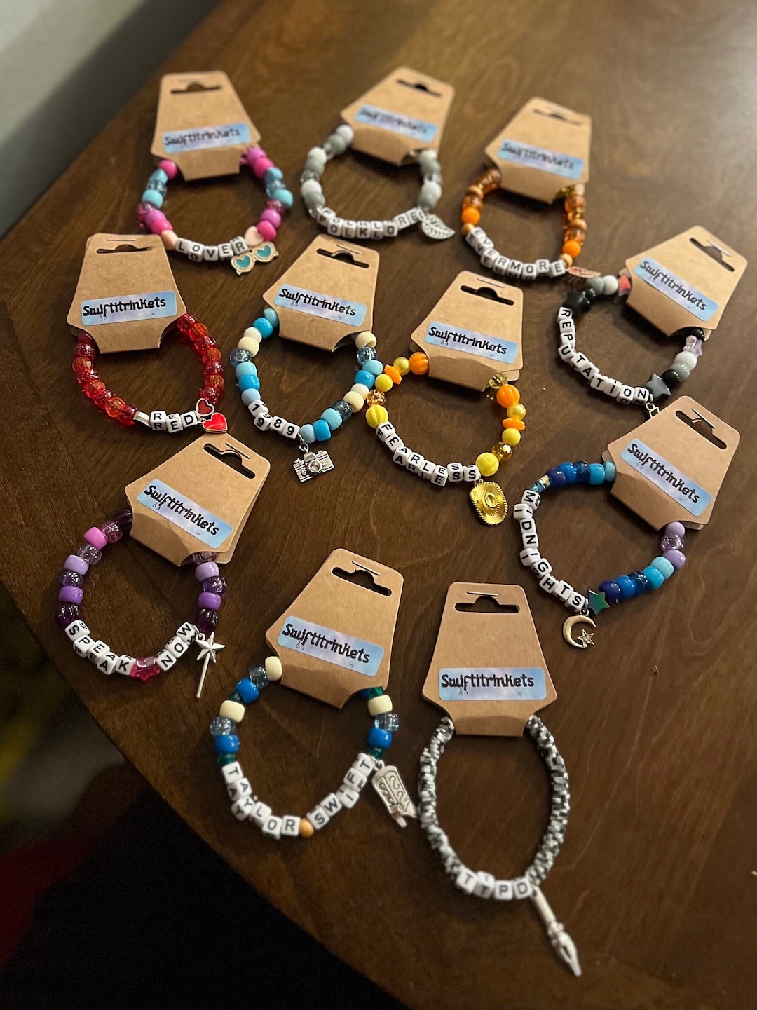 Albums & Eras Friendship Bracelets - All Eleven - Etsy