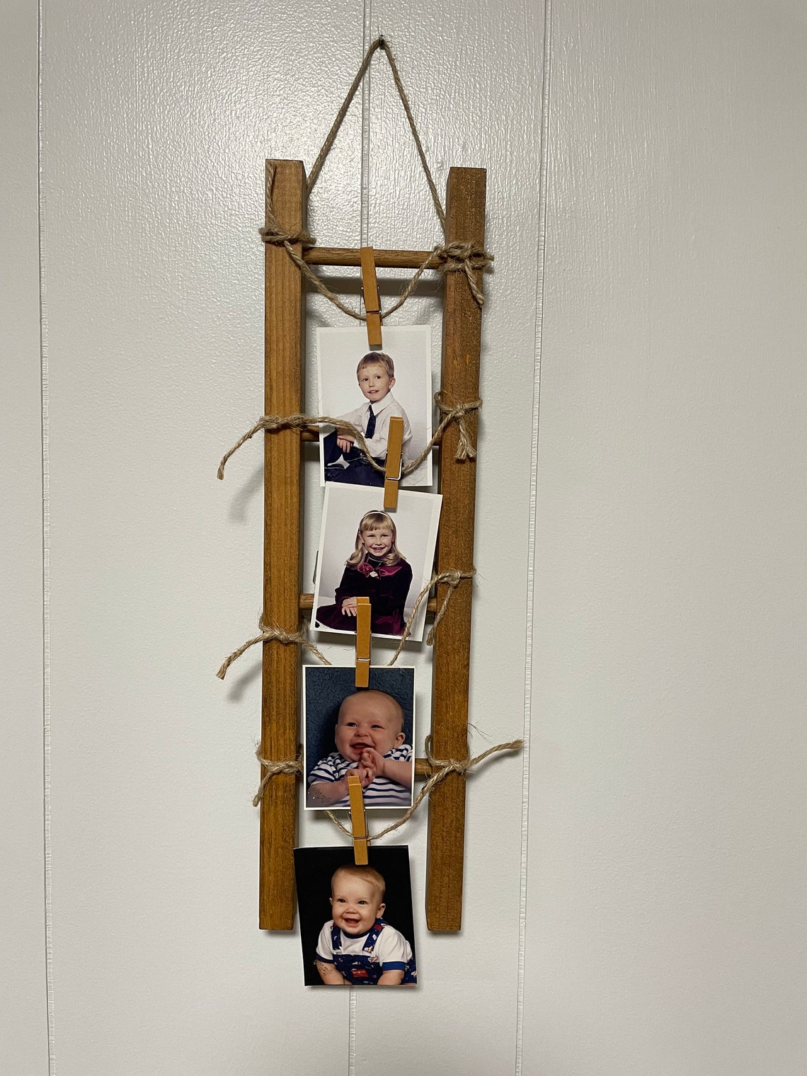 Ladder Photo Display - Etsy