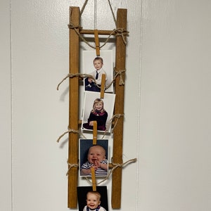Ladder Photo Display - Etsy