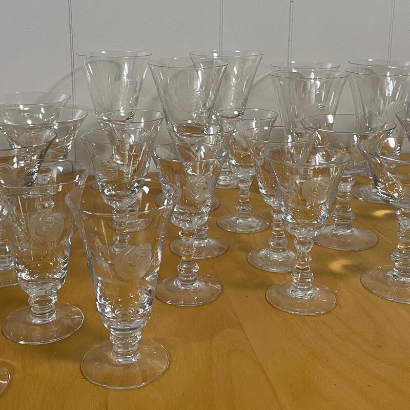 Crystal Stemware - Etsy