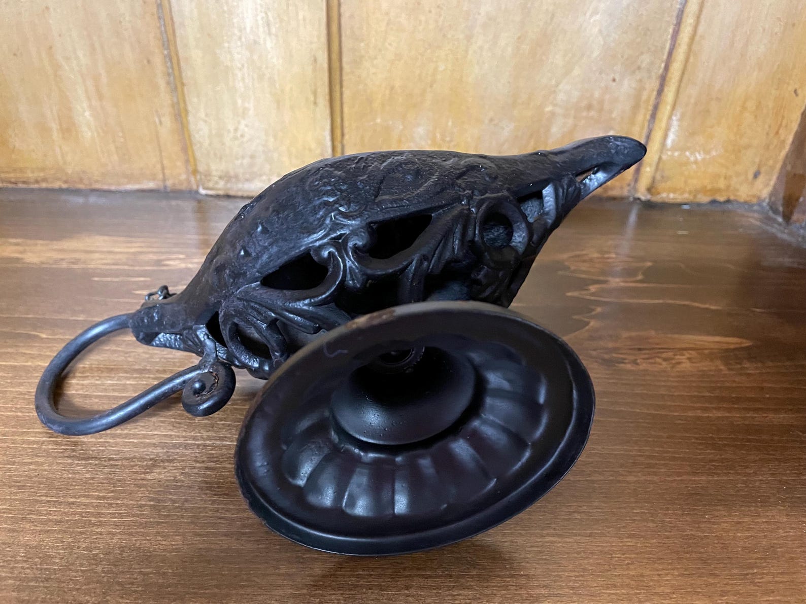 Genie Cast Iron Lamp - Etsy