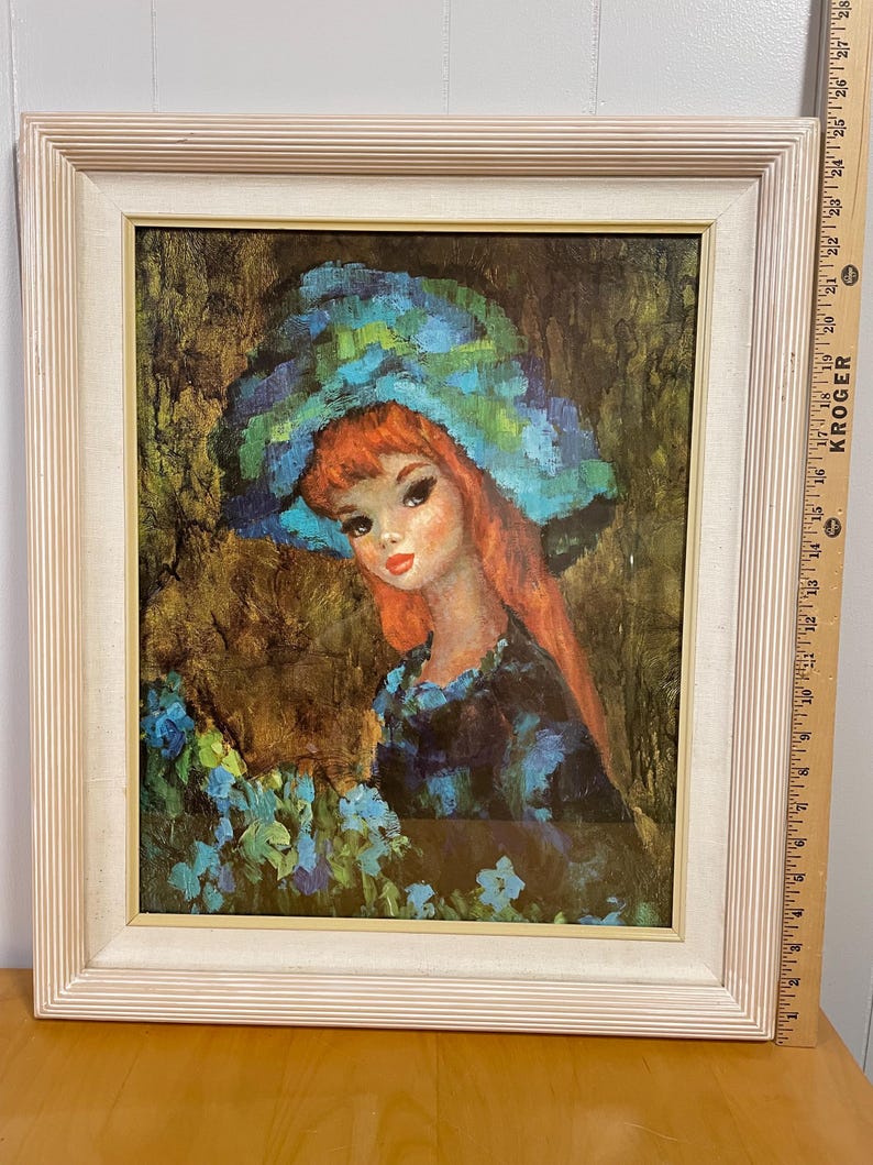 Serenade in Blue Maio Framed Lithograph - Etsy