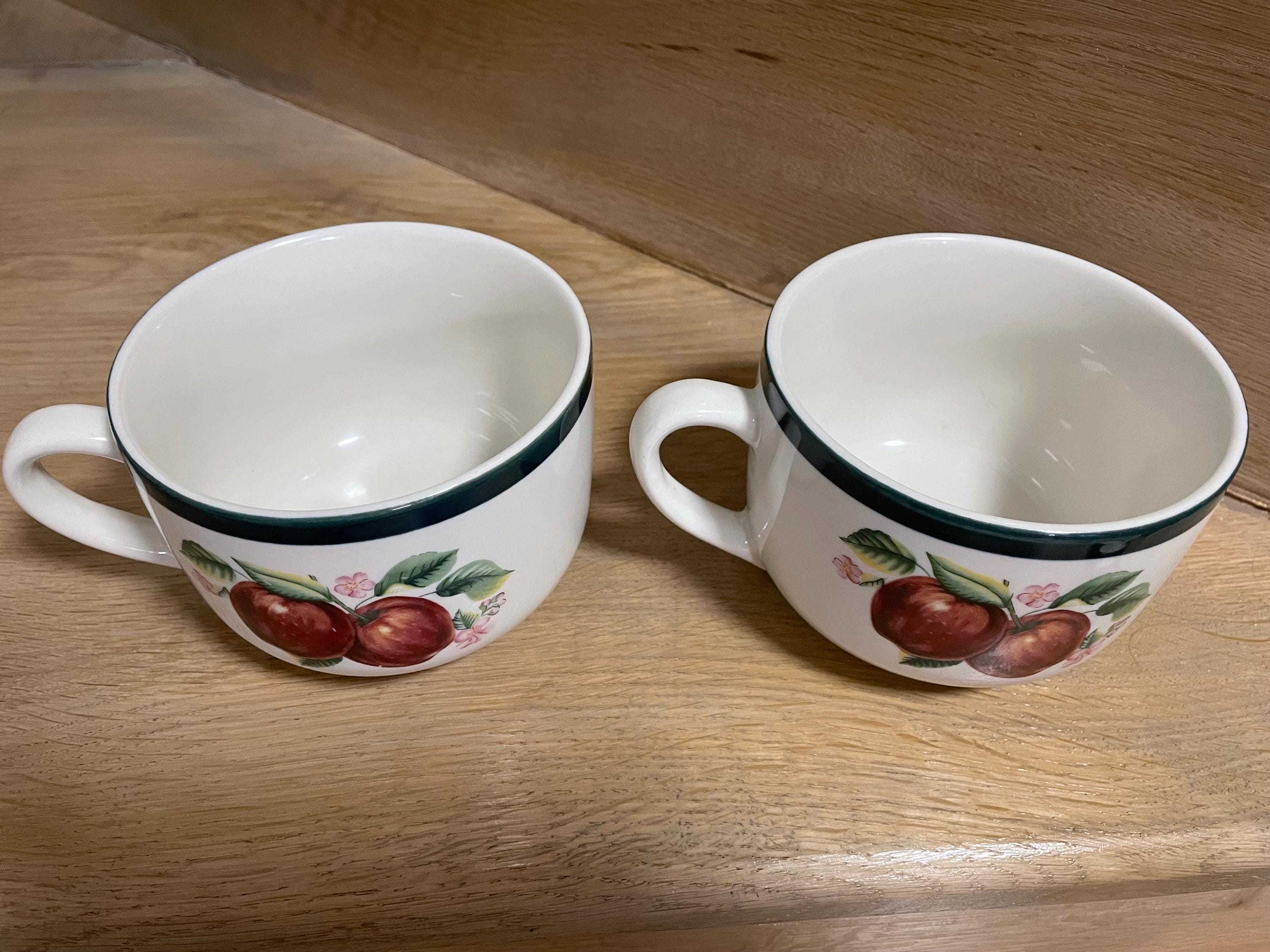 China Pearl Dishes Apple Pattern - Etsy