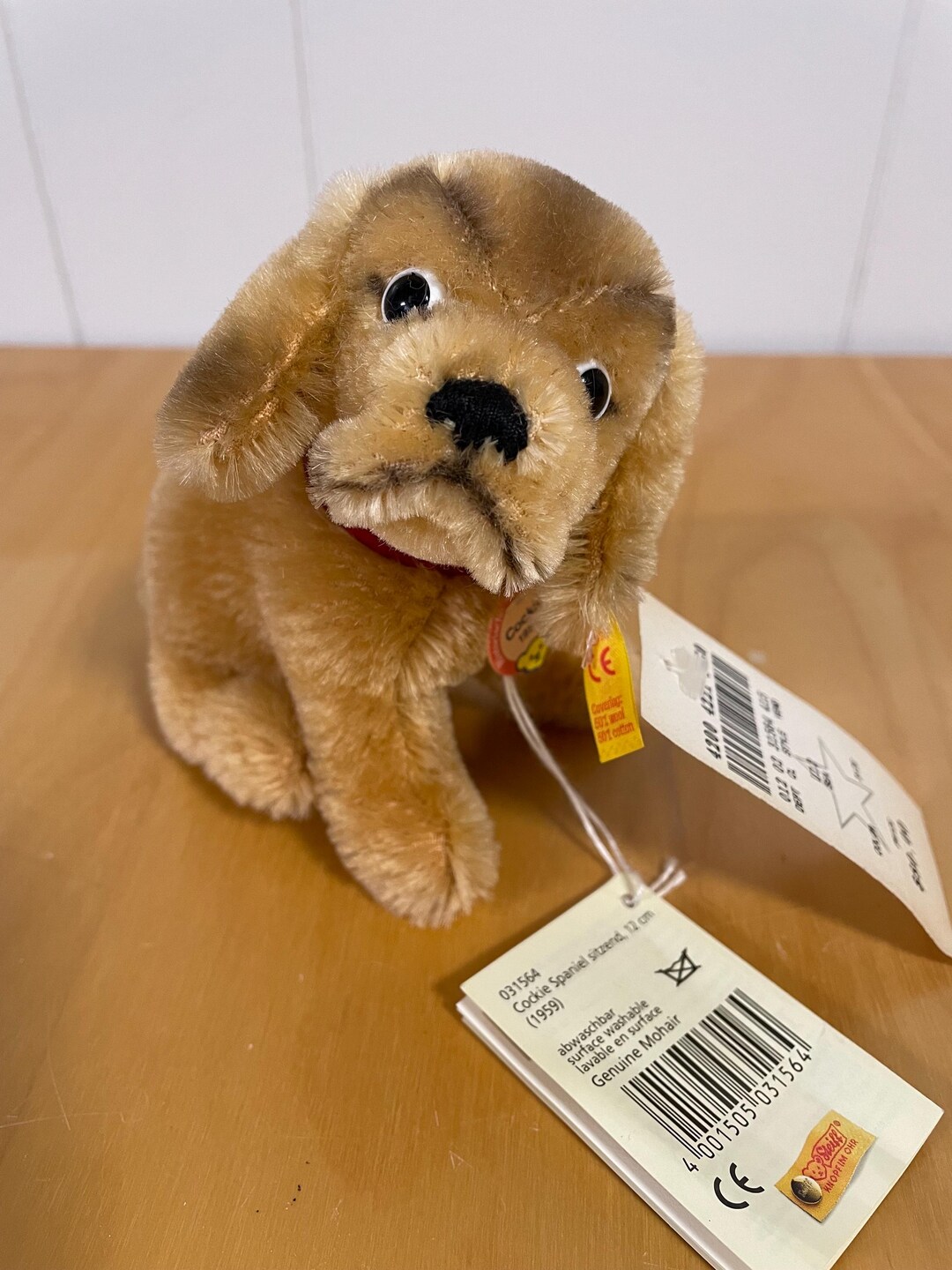 Vintage 1959 Steiff Cockie Cocker Spaniel 031564 Genuine Mohair New ...