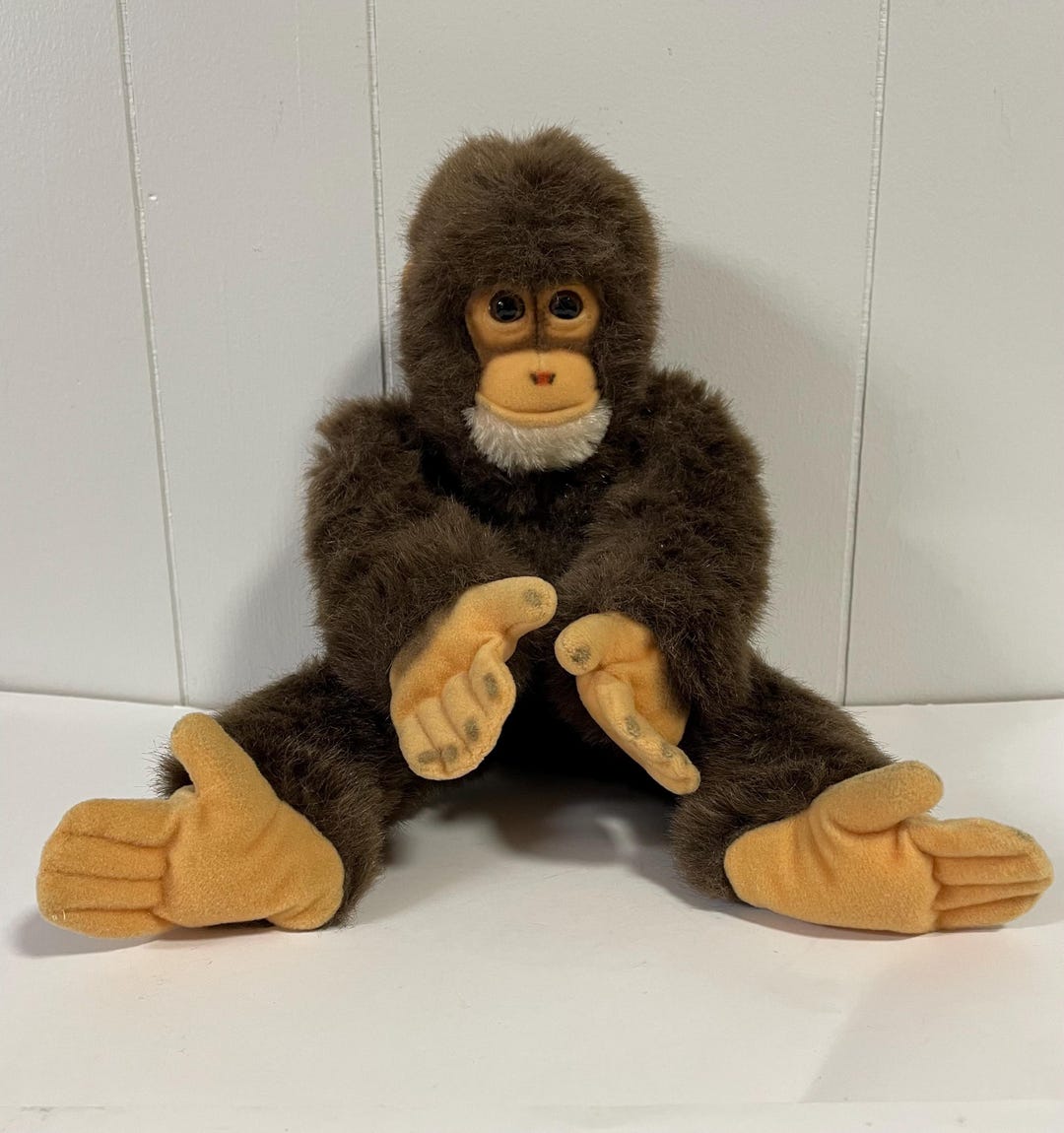 Midcentury Collectible Steiff Jocko Monkey Mohair Plush Germany - Etsy