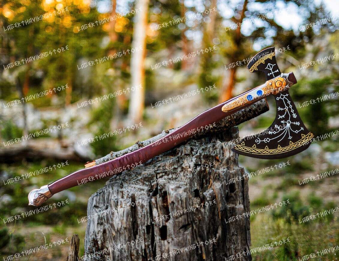 God of War Leviathan Axe Handmade Leviathan Axe Replica - Etsy