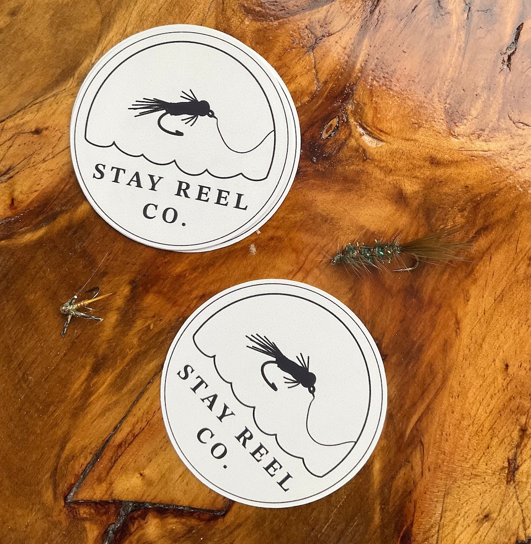 Minimalist Stay Reel Sticker - Etsy