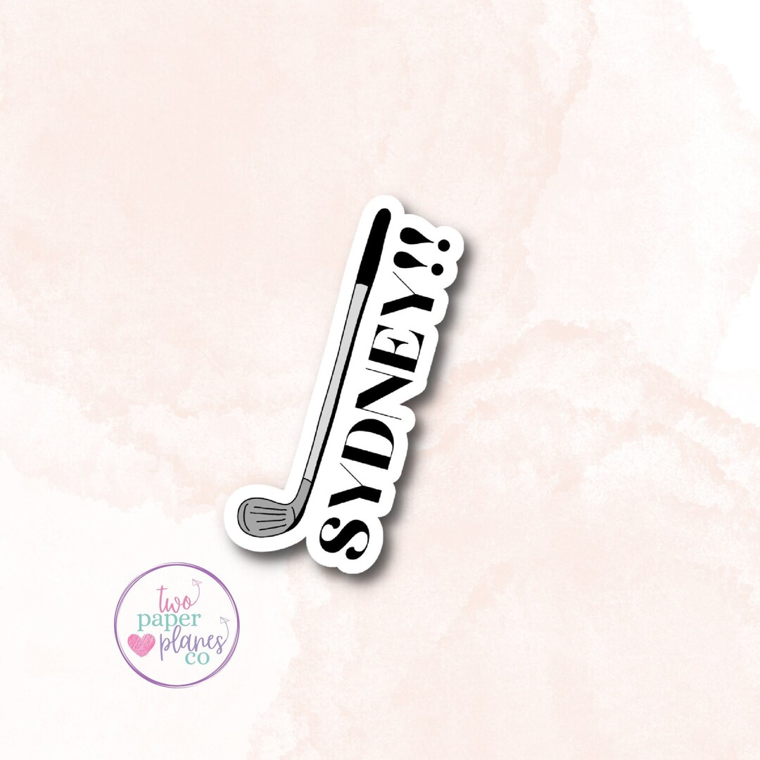 Sydney Golf Club Sticker - Etsy
